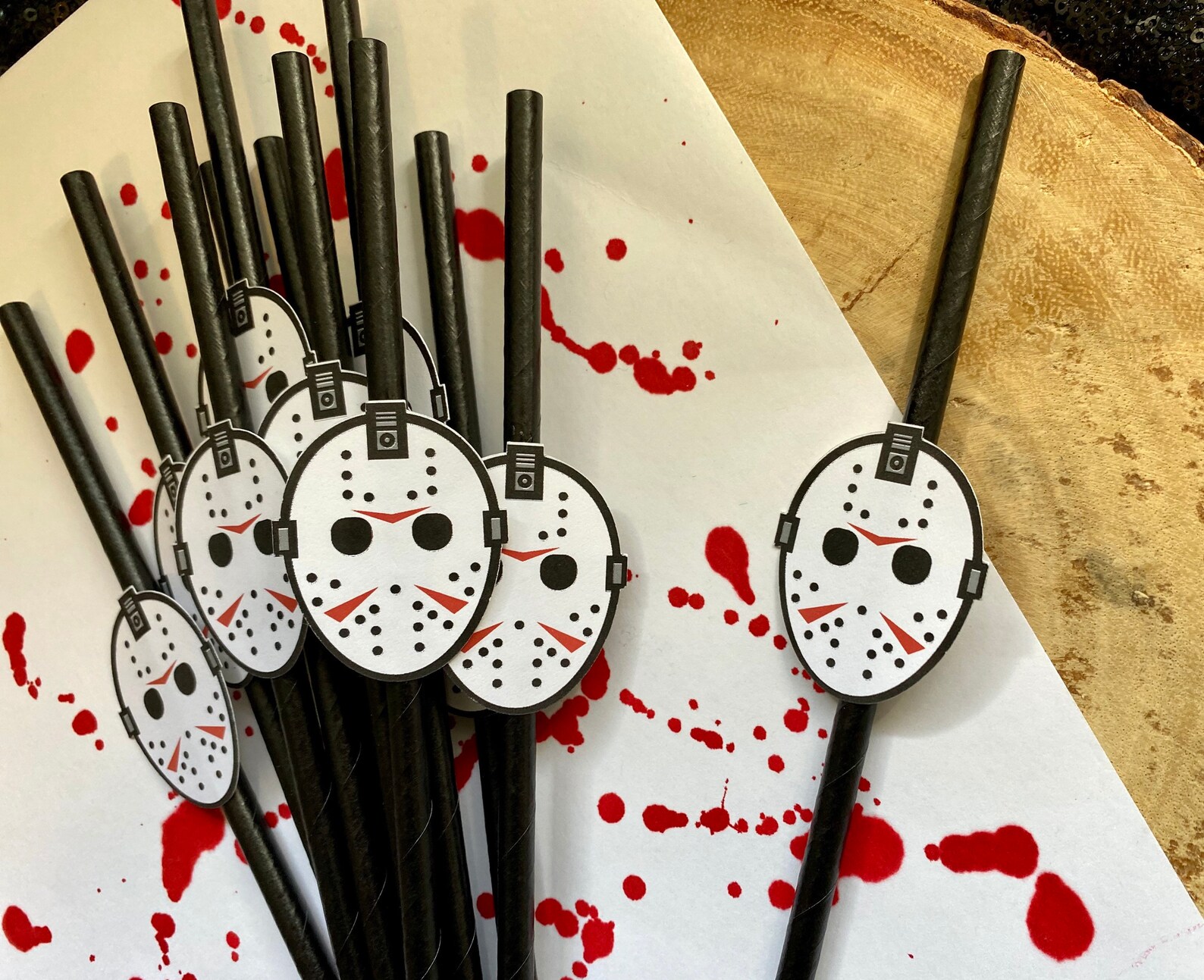 Killer Birthday Cake Topper Halloween Cake Topper Horror | Etsy