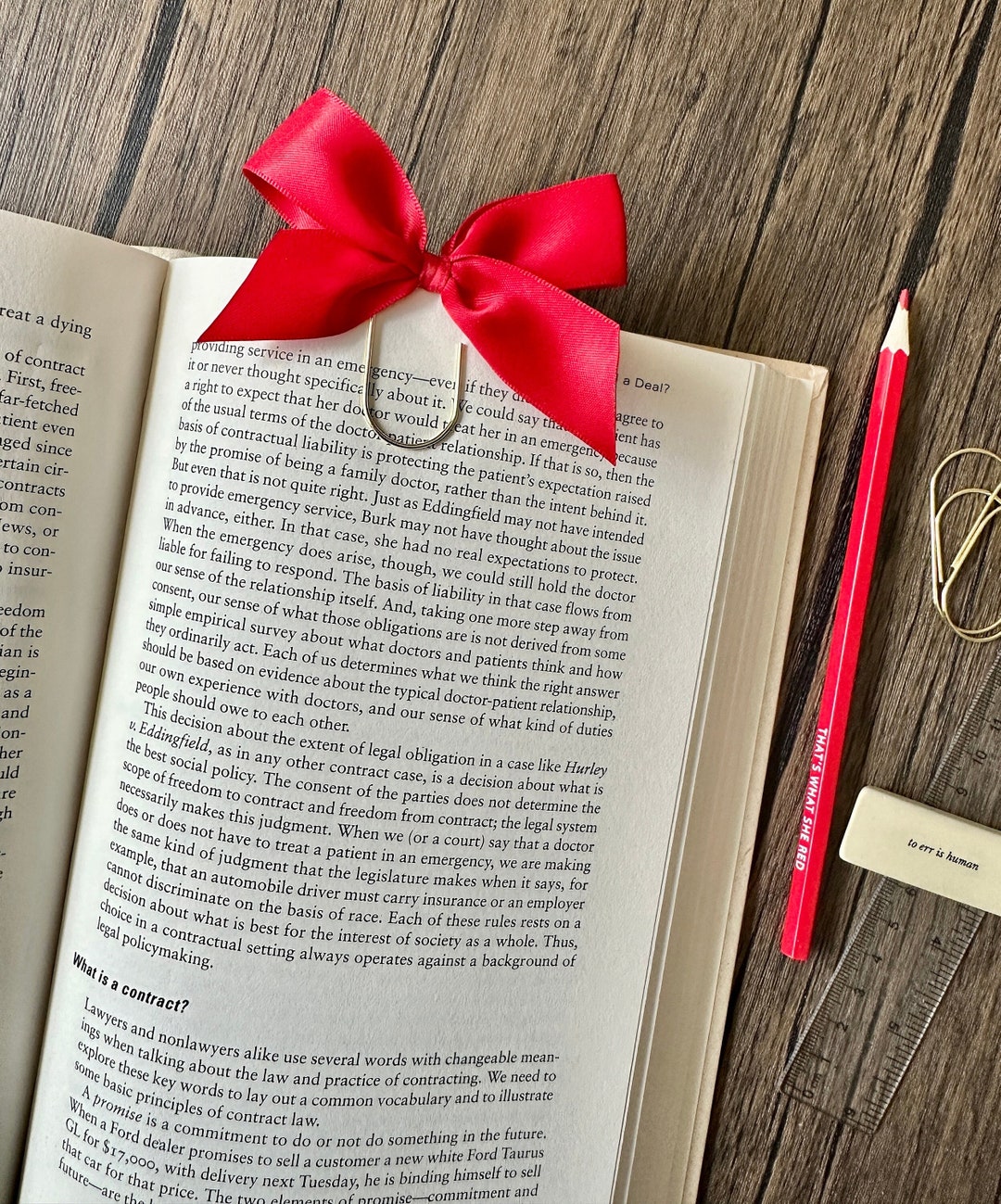 Bow Bookmark (qty. 1)| Satin Ribbon Bookmark| Bookmark Holder| Bookish ...