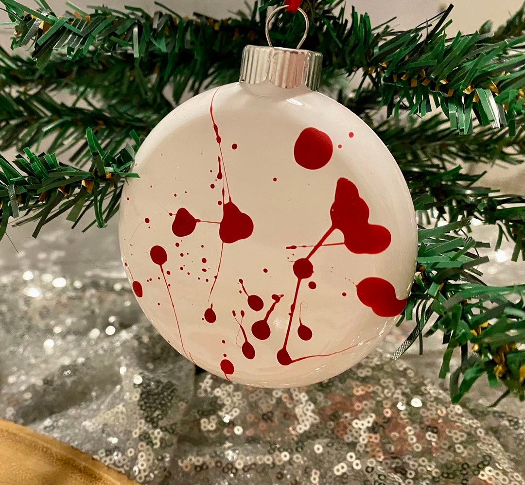 Killer Christmas Ornament (qty. 1)| Horror Christmas Ornaments| Blood ...