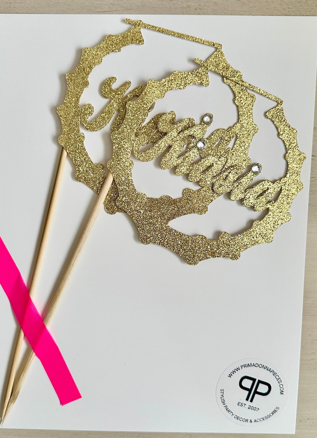 Bamboo Earring Cake Topper| 90's Bamboo Earrings| Hip Hop Cake Topper ...