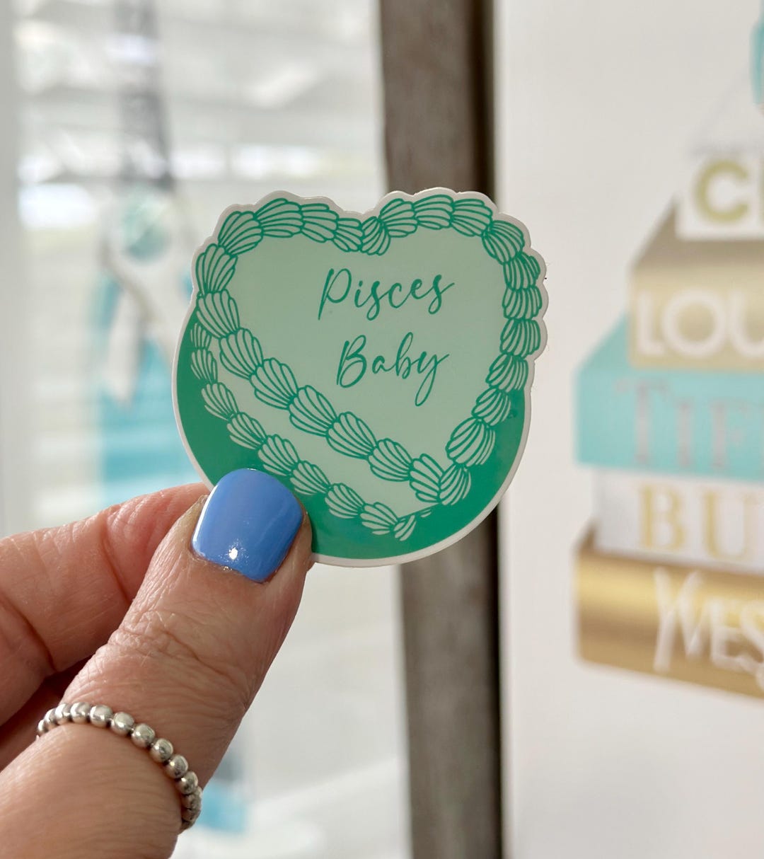 Pisces Sign Sticker| Zodiac Sign Stickers| Vintage Heart Cake Stickers ...