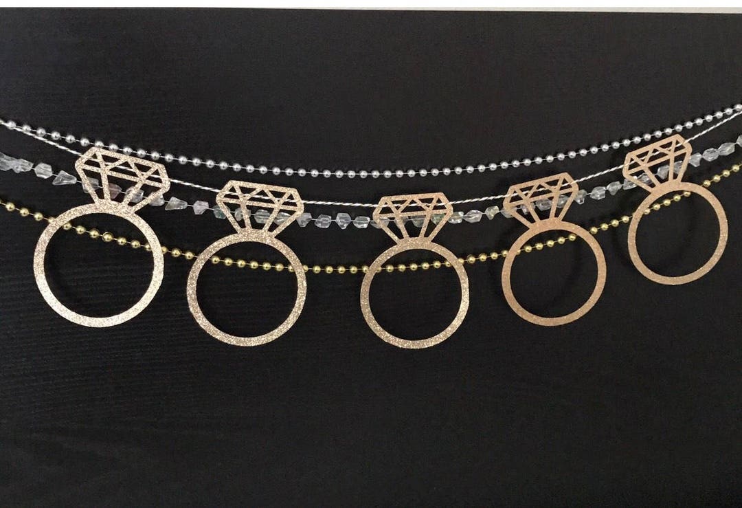 Ring Banner Engagement Banner Engagement Photo Banner Engagement Party ...