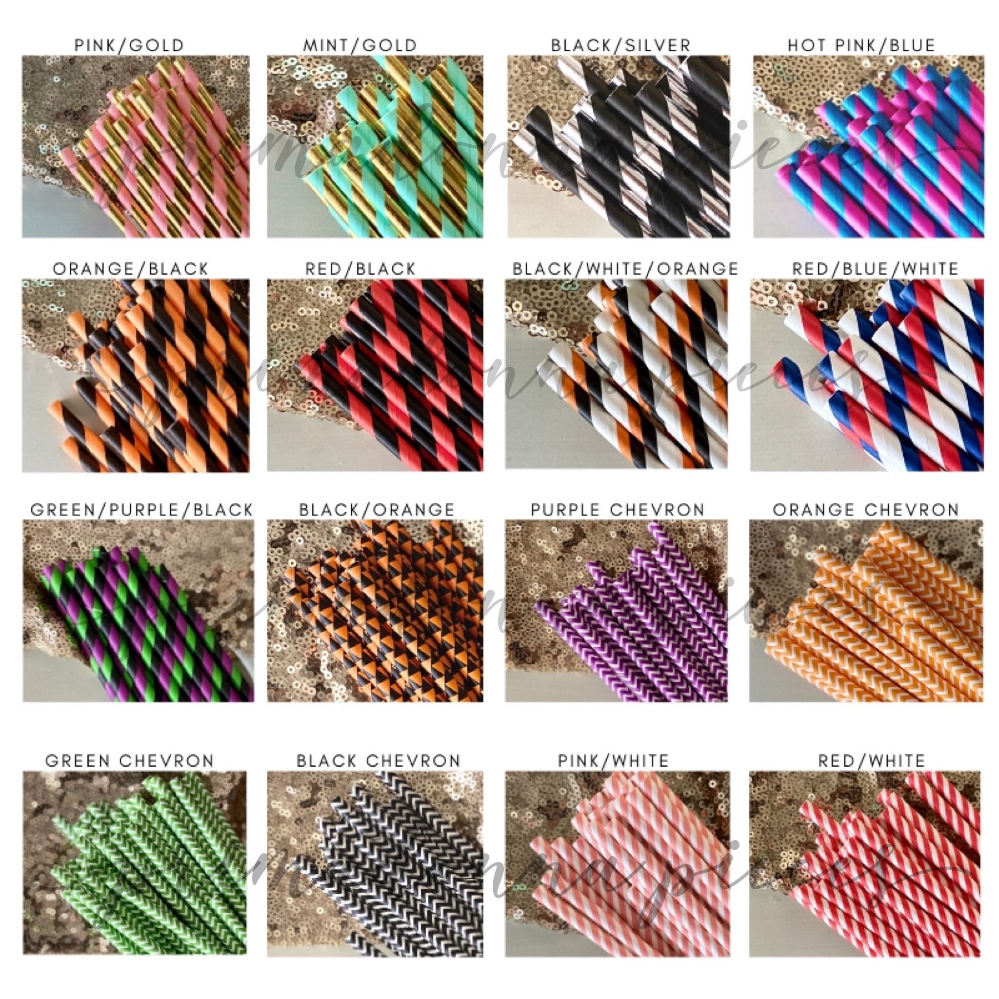 Sunflower Straws qty. 12 Sunflower Party Decor Bee - Etsy