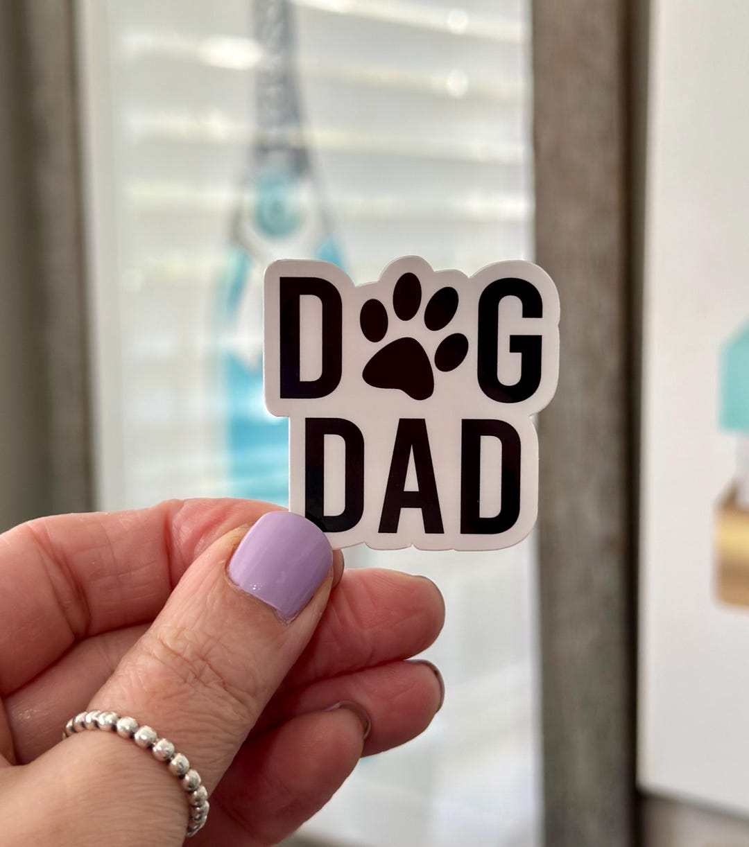 Dog Dad Sticker| Dog Dad Gifts| Dog Father's Day Gifts| Dog Stickers ...