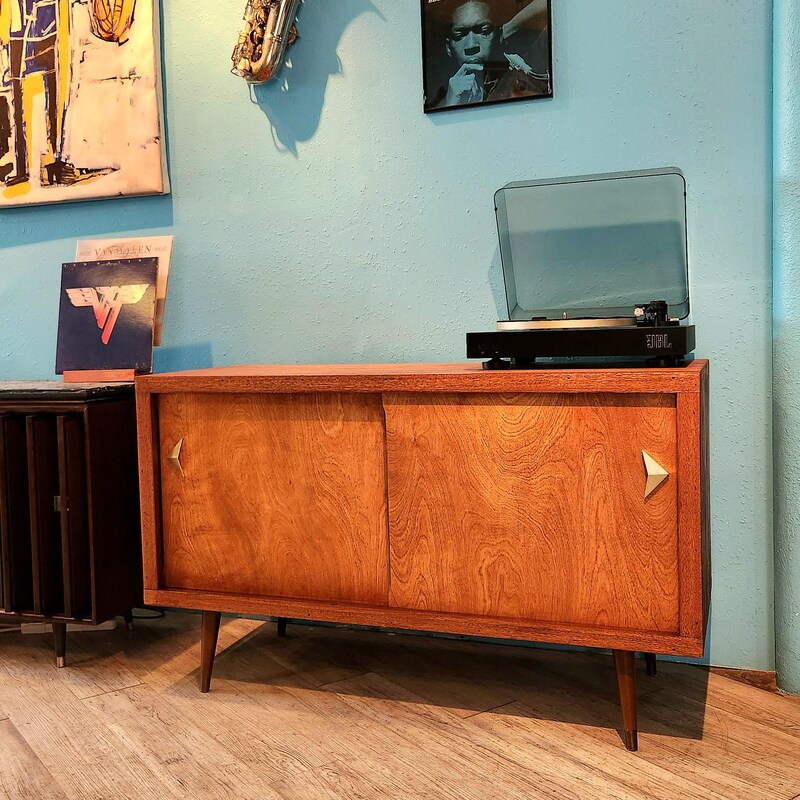 Vintage Stereo Cabinet - Etsy