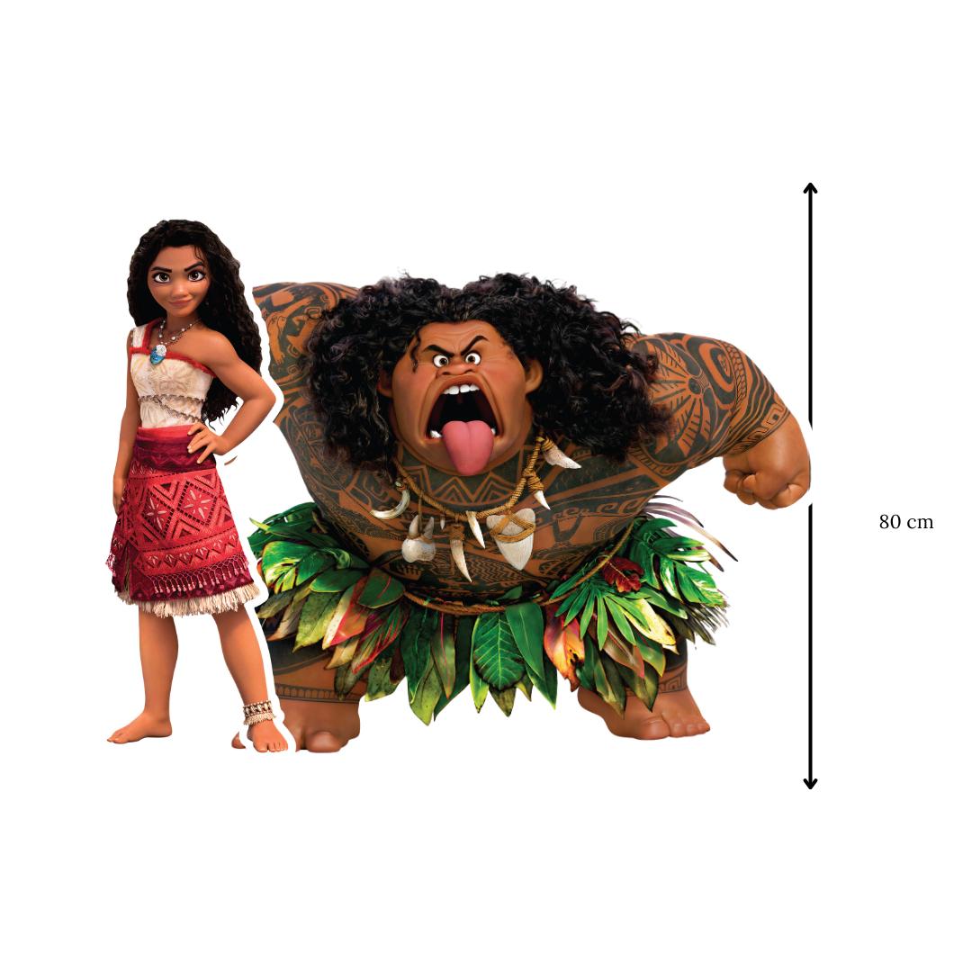 Moana Cutout, Moana Cutout Decor, Moana Party Cardboard Decoration ...