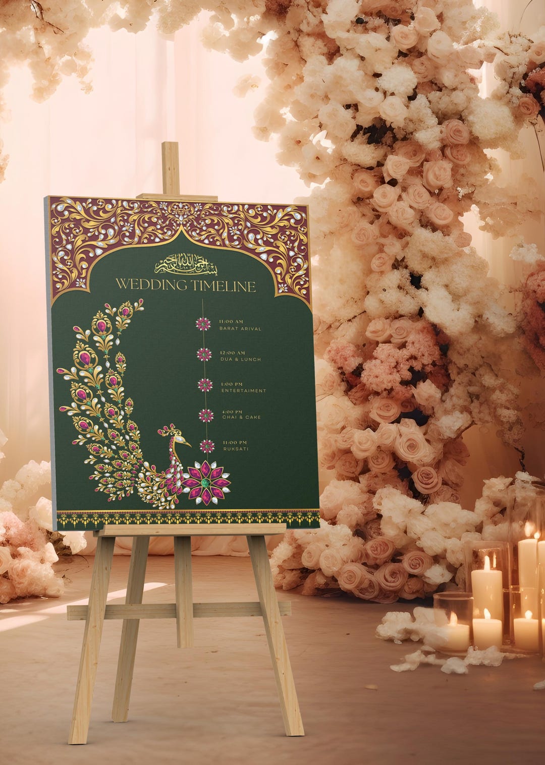 Personalised Signs/welcome Board Timeline. High Quality. Ready to ...