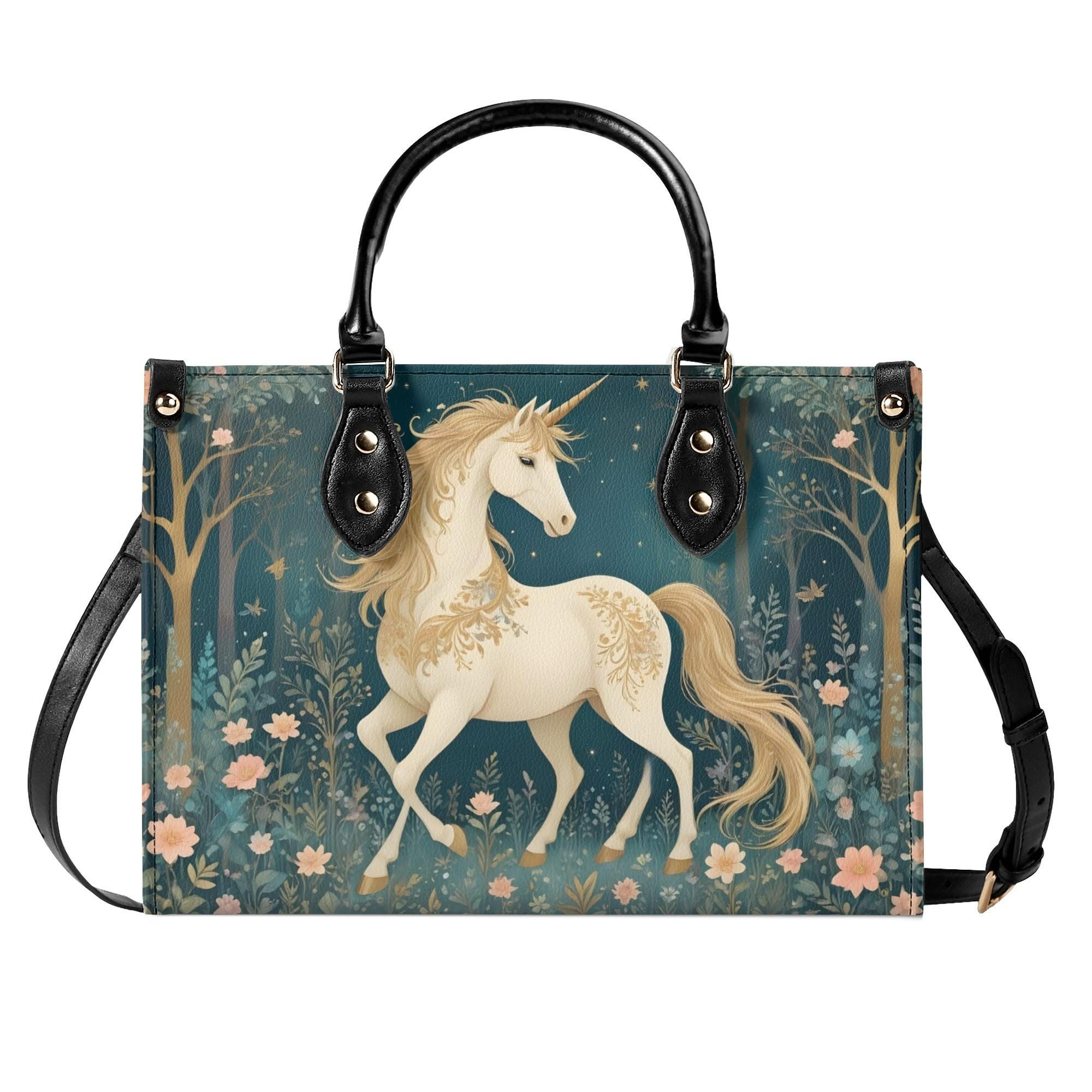 Magical Unicorn Bag Cute Crossbody Bag Unique Bag Cute Purse, Luxury ...