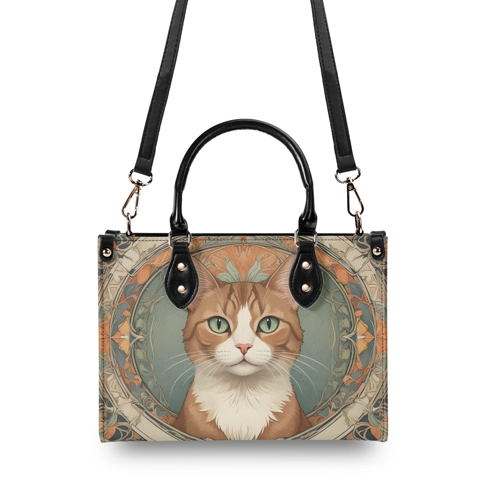 Vintage Cat Bag Cute Crossbody Bag Unique Purse Cute Purse, Luxury Bag ...