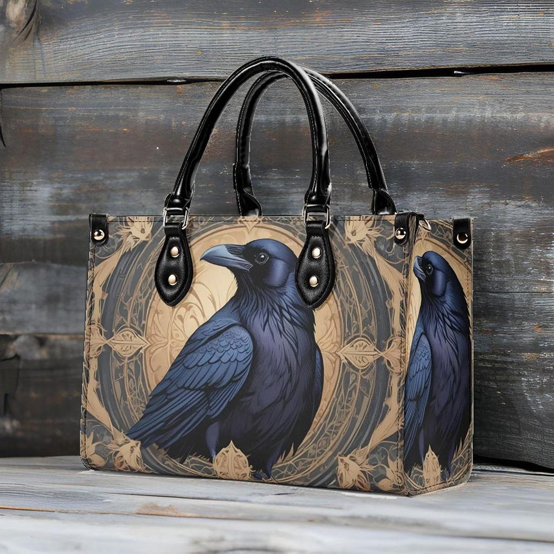 Witchy Raven Bag Cute Crossbody Bag Unique Purse Cute Purse, Luxury Bag ...