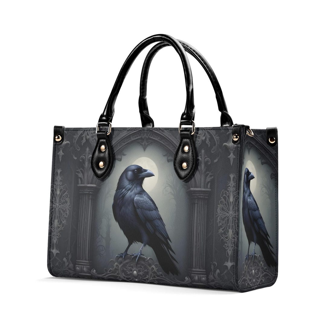 Gothic Raven Bag Cute Crossbody Bag Unique Purse Cute Purse, Luxury Bag ...