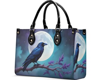 Gothic Crow Bag Cute Crossbody Purse Witchy Purse, Top Handle Bag ...