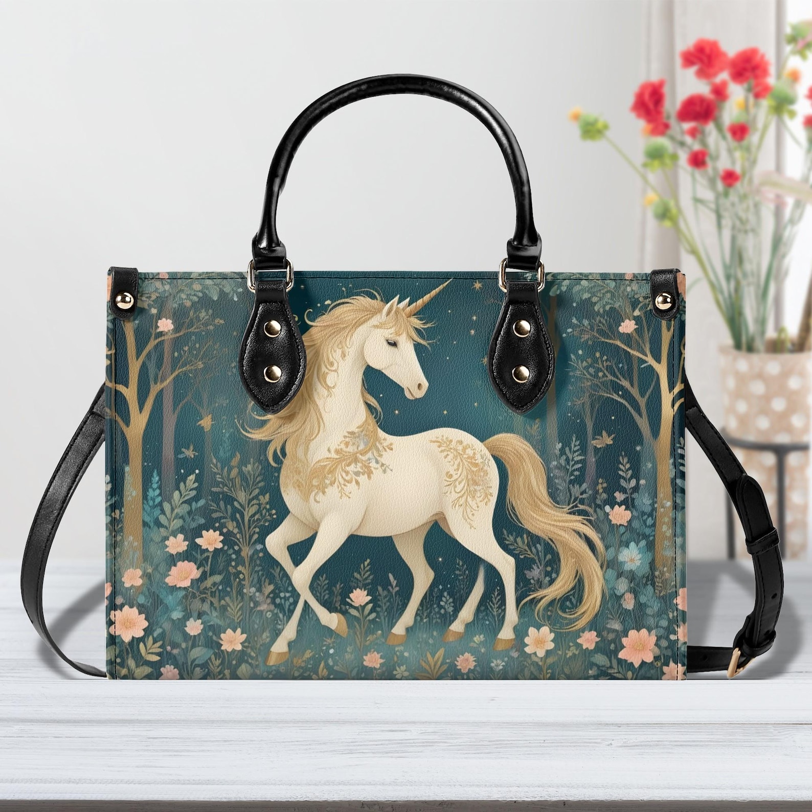 Magical Unicorn Bag Cute Crossbody Bag Unique Bag Cute Purse, Luxury ...