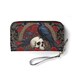 Goth Crow Skull Wallet Vegan Leather Cute Wallet Vegan Leather Wallet ...