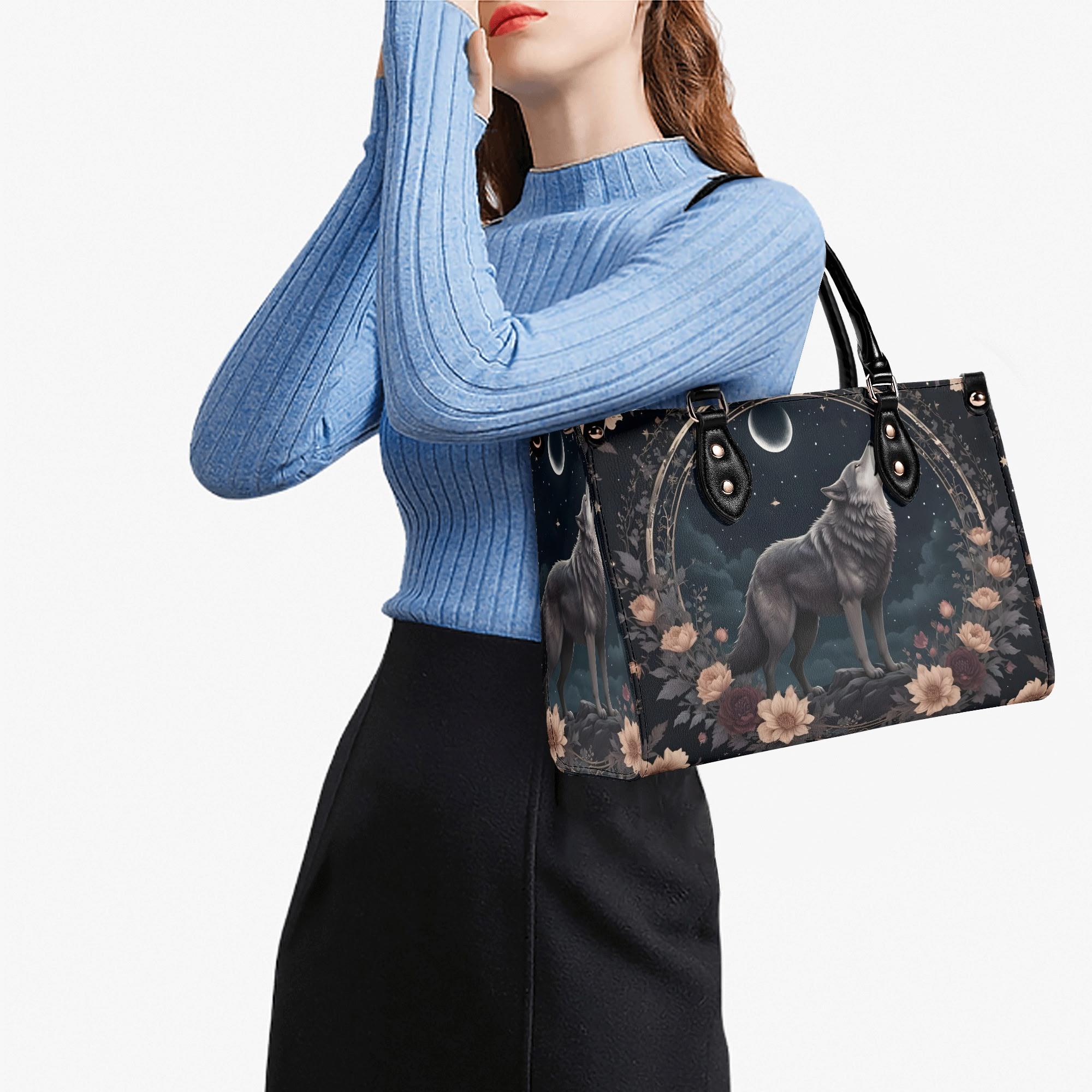 Moon Wolf Love Bag Cute Crossbody Bag Unique Purse Cute Purse, Luxury ...