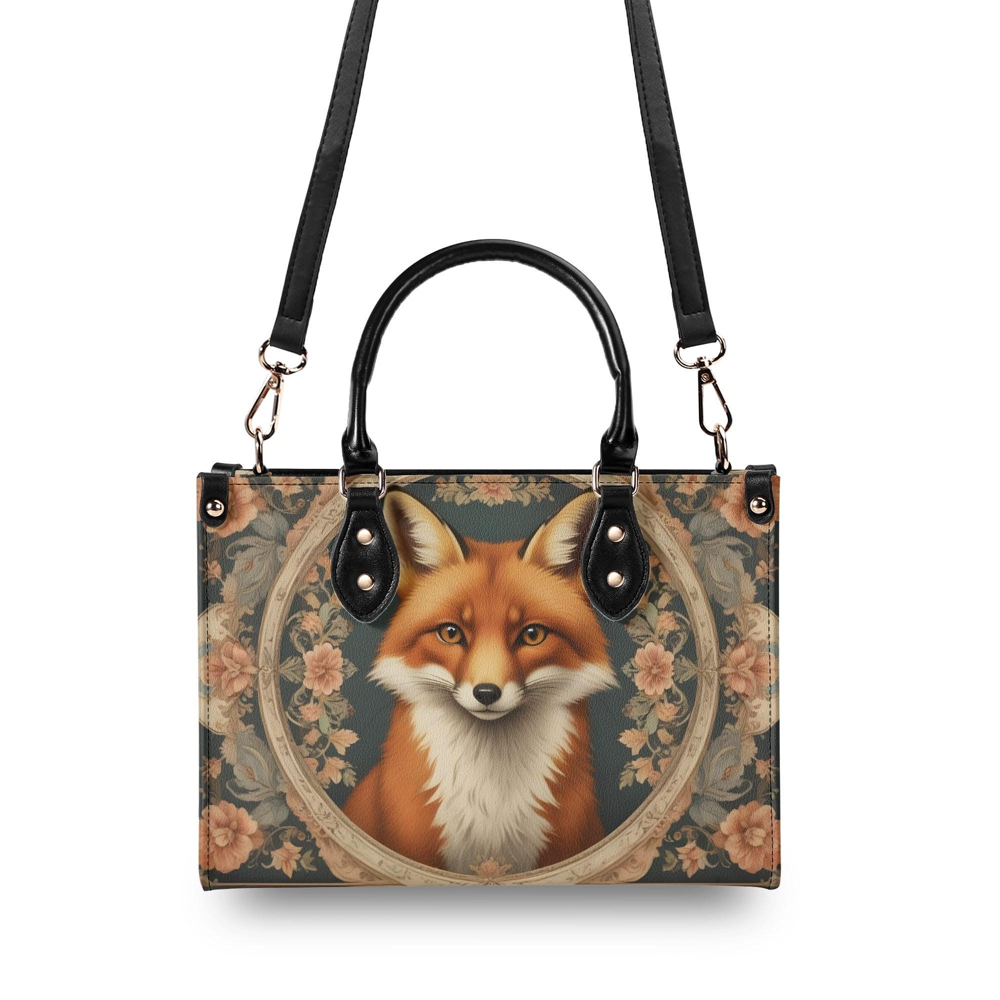 Vintage Fox Bag Cute Crossbody Bag Unique Purse Cute Purse, Luxury Bag ...