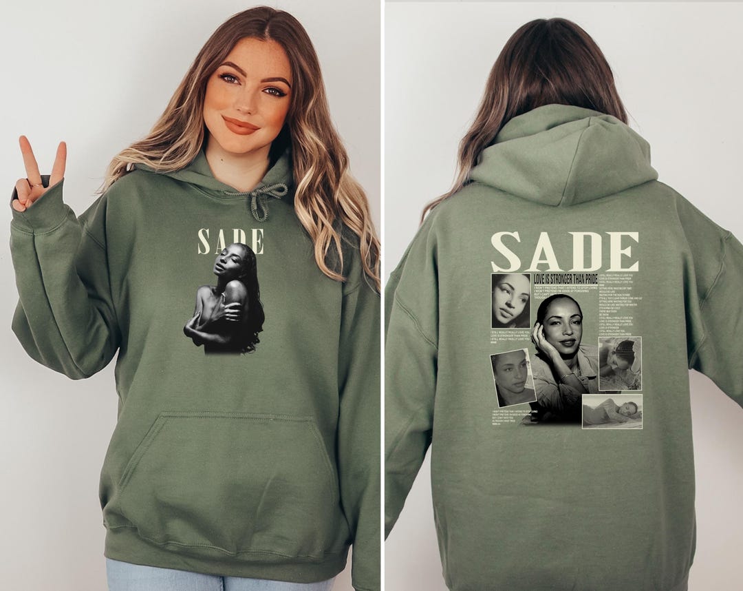 The Best of Sade Merch Hoodie, Love Deluxe Sade Hoodie, Love Deluxe Album Sweatshirt, Vintage ...