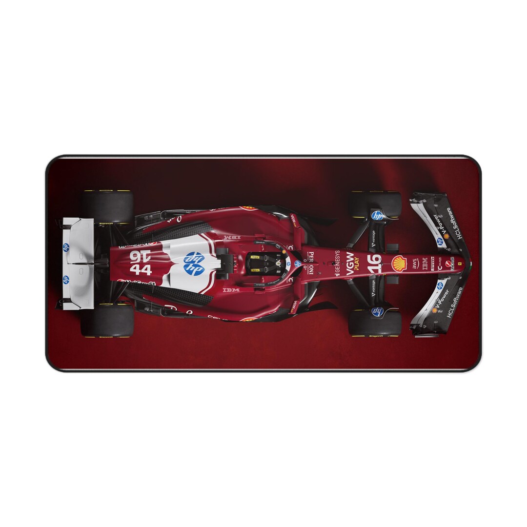 Racing Desk Mat, Formula 1 Themed Workstation Mat, Car Enthusiast Gift ...
