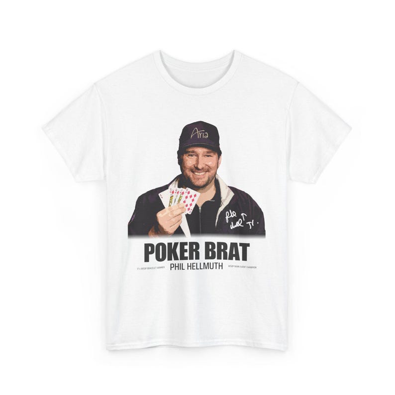 Phil Hellmuth Poker Brat - Texas Holdem Poker Legends - Etsy