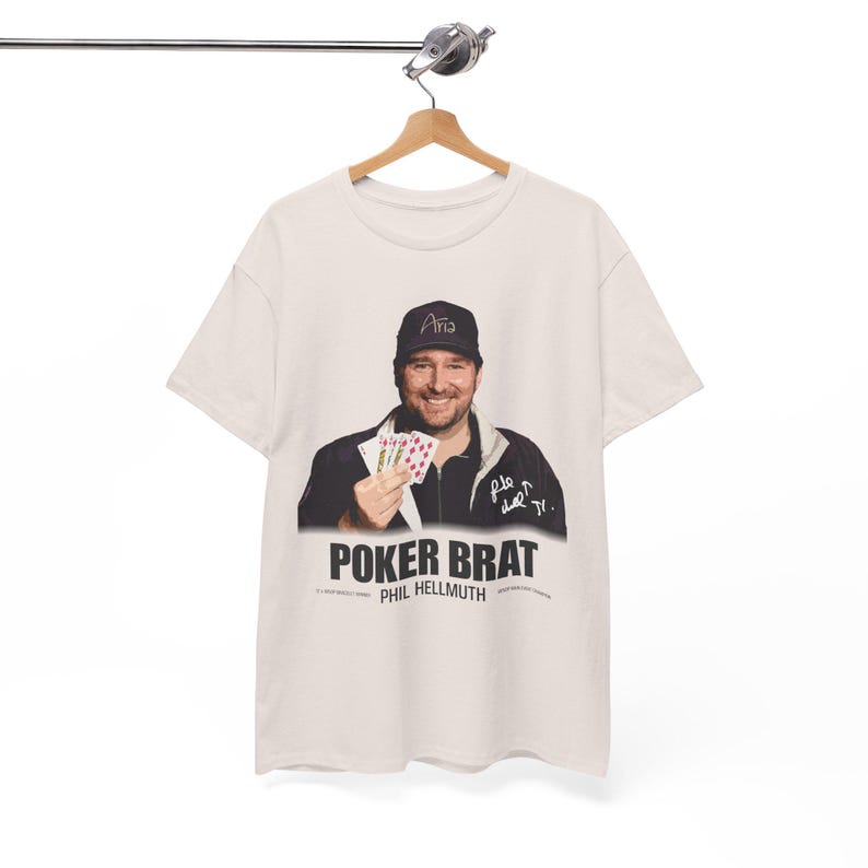 Phil Hellmuth Poker Brat - Texas Holdem Poker Legends - Etsy