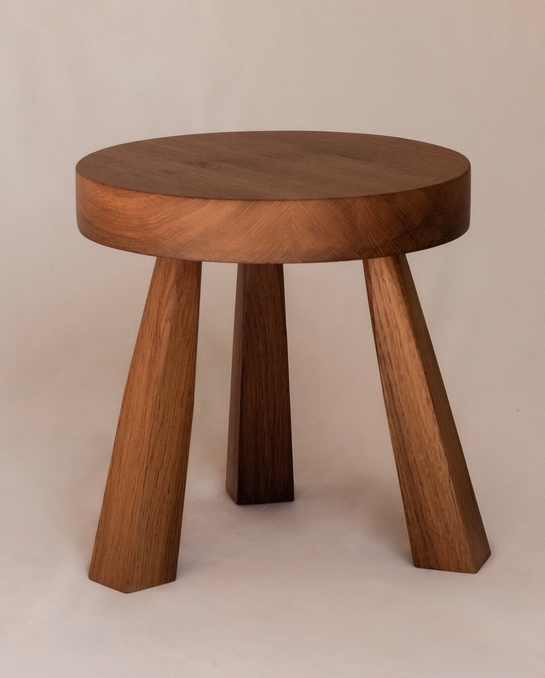 Aroyco Milking Stool - Handmade in Los Angeles, Available in White Oak ...