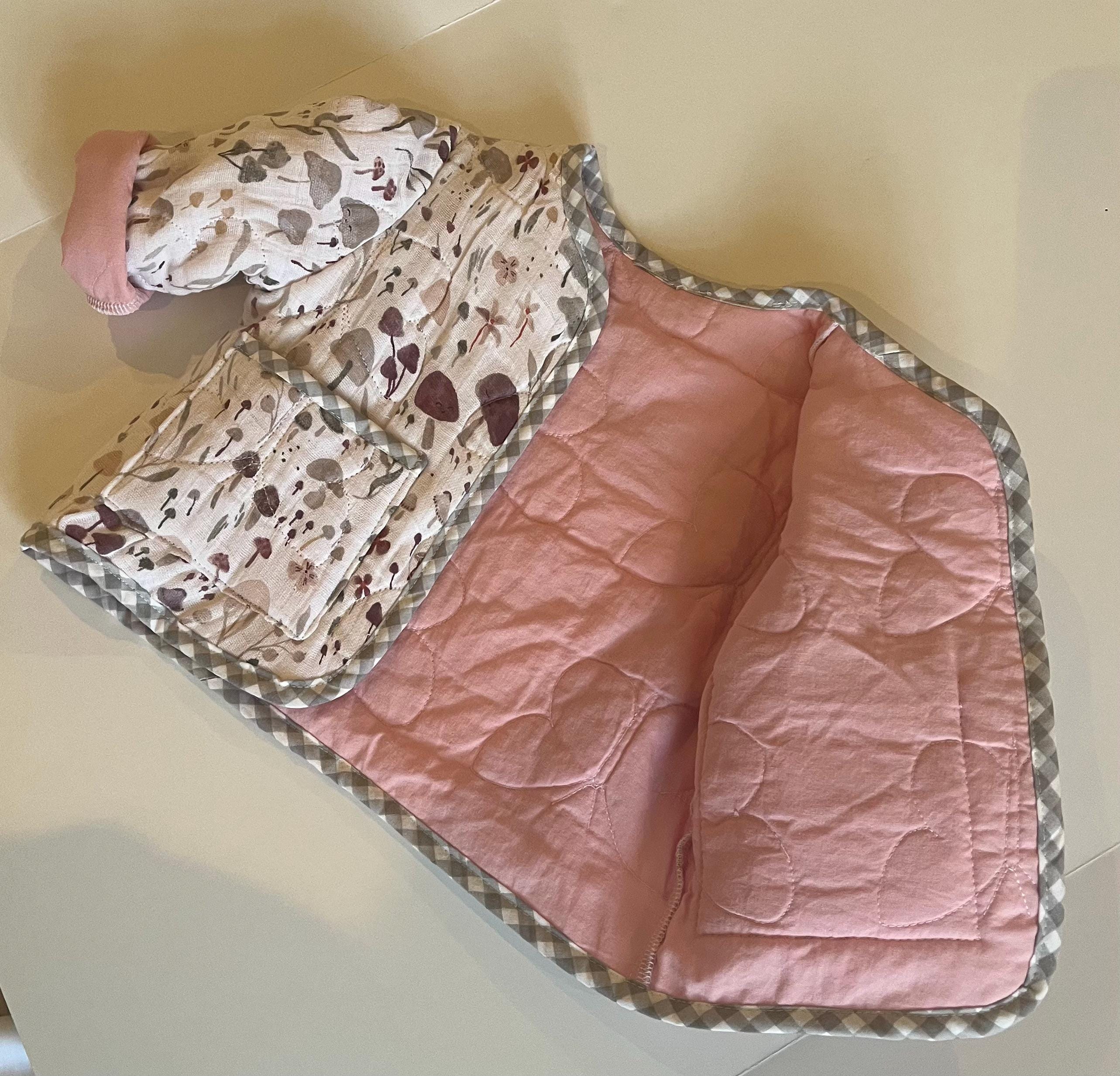 Handmade Toddler Quilted Open-face Jacket - Etsy