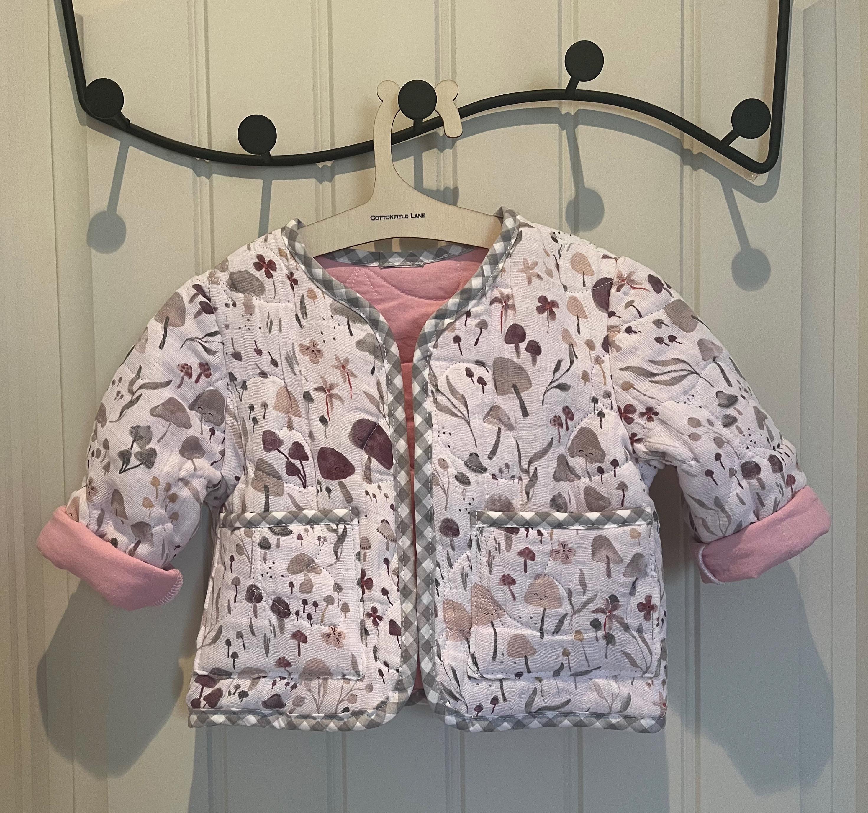 Handmade Toddler Quilted Open-face Jacket - Etsy