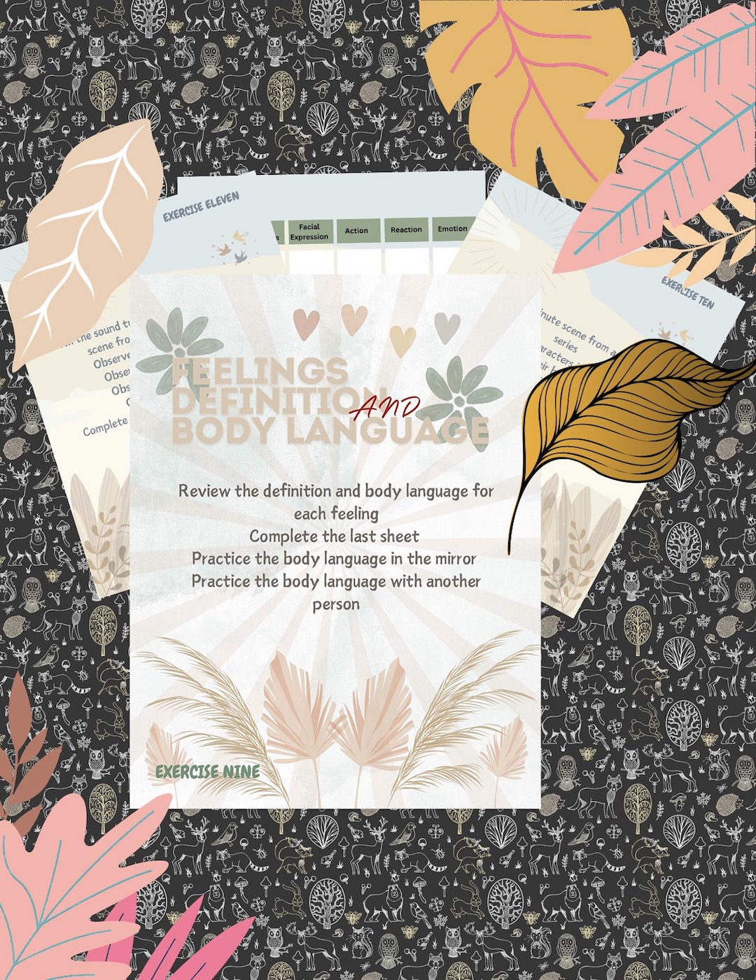 Expressing Emotions, Worksheets Activities, Daily Reflection, Scenario ...