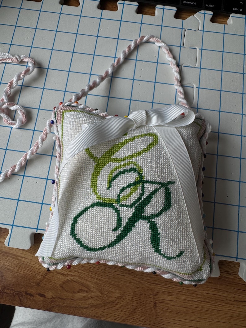 Needlepoint Stitch Guide - 2 Initials C&R - Digital Download - Etsy