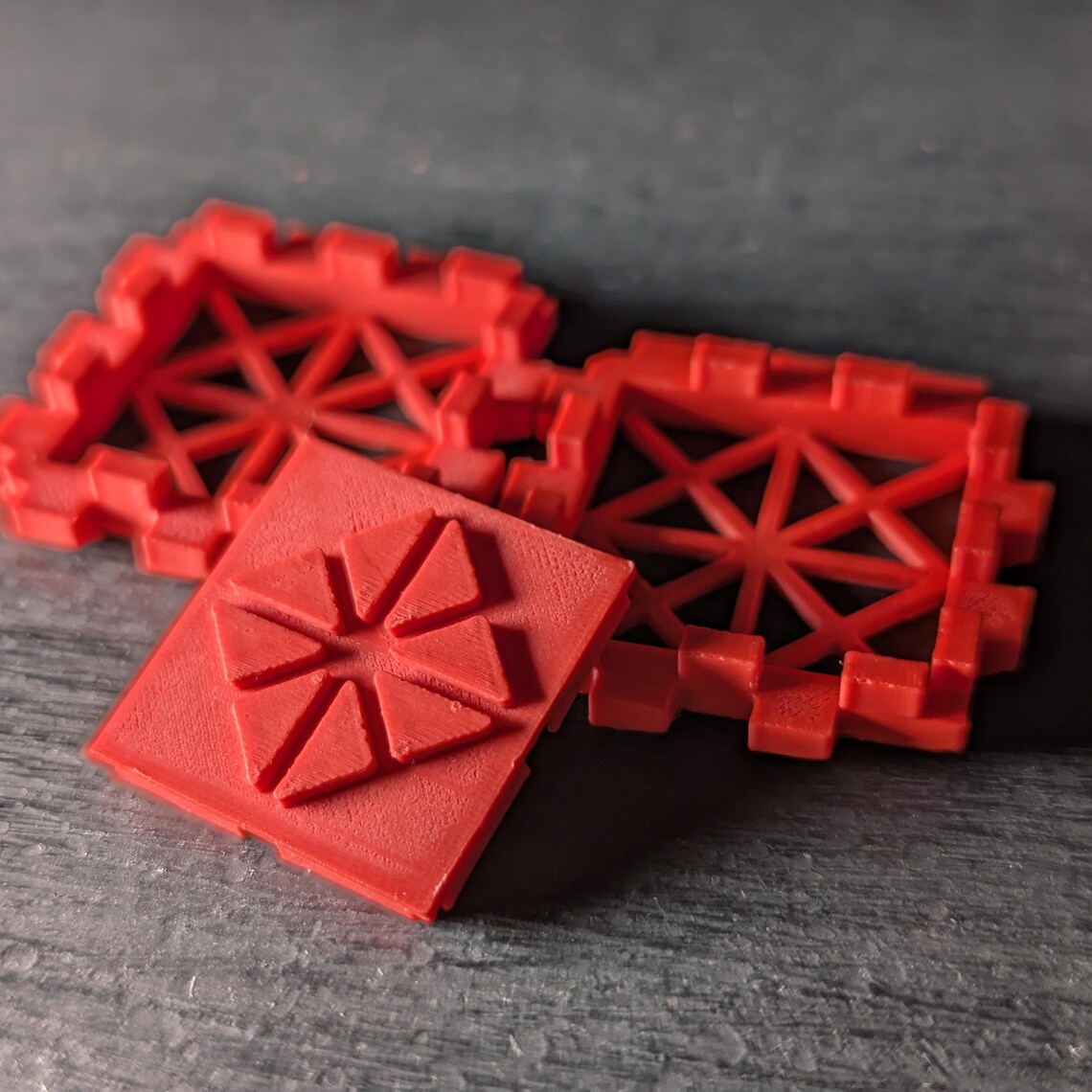 Sample Kit - X1 Logo Art Stamp Tile X2 Frame Modules | GHOSZT Modular ...