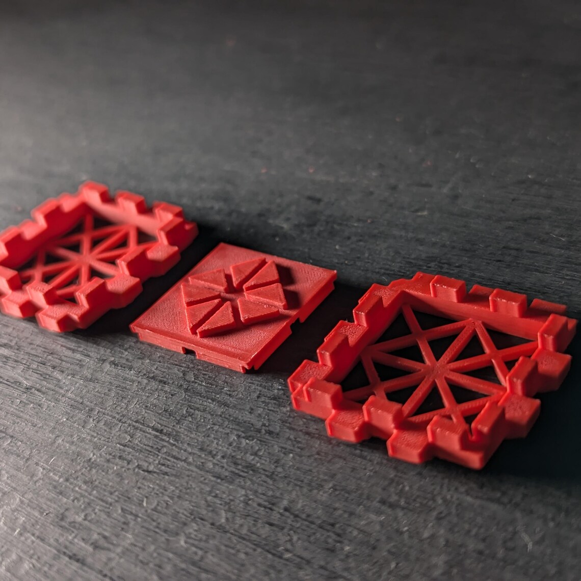 Sample Kit - X1 Logo Art Stamp Tile X2 Frame Modules | GHOSZT Modular ...