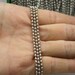 100 Ft. Spool of Rhodium Plated ROUND Ball Chain - 2.4mm Ball Size ...