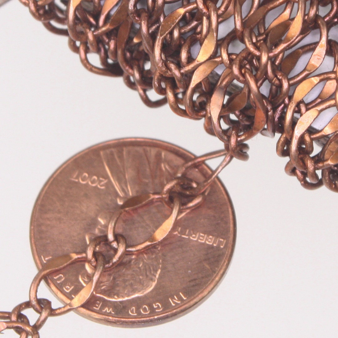 3 Feet of Antique Copper Chain Bulk Chain, Antique Copper High Quality ...