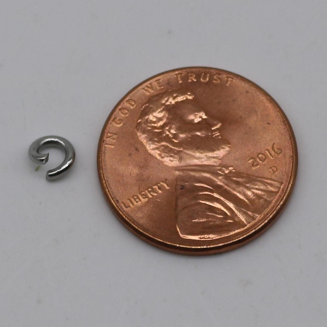 Jump RINGS 100 Pcs of STAINLESS Steel Jump Rings Link Surgical - Etsy