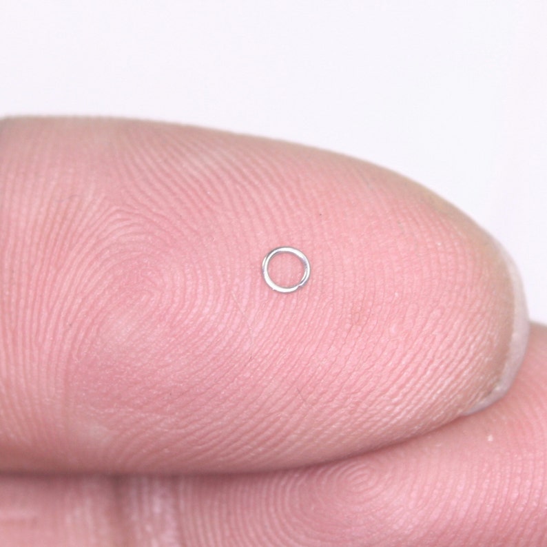 Jump RINGS 100 Pcs of STAINLESS Steel Jump Rings Link Micro | Etsy