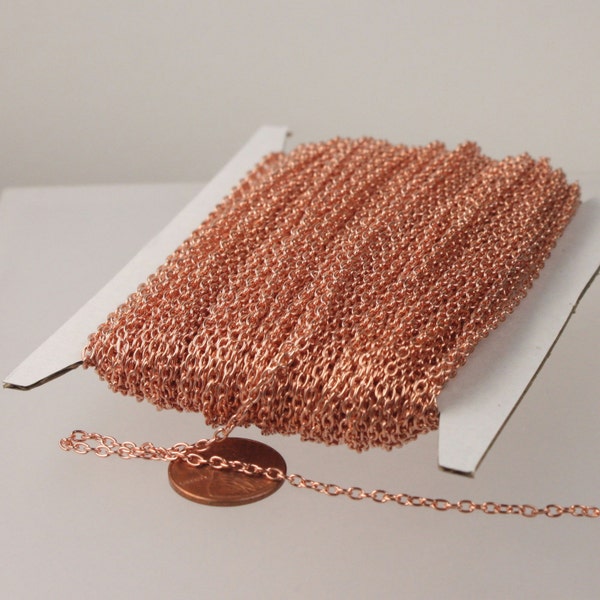 Copper Chain - Etsy