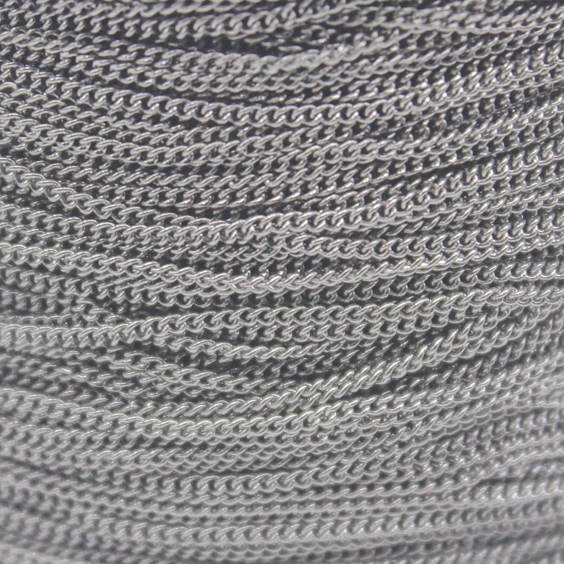 10 Ft Stainless Steel SOLDERED MICRO Tiny Curb Chain 1.0mm - Etsy