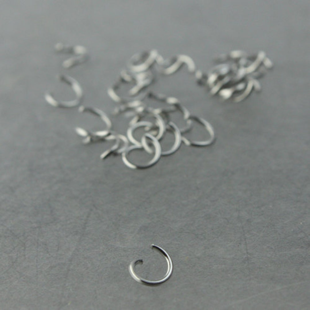 Jump RINGS 100 Pcs of STAINLESS Steel Jump Rings Link Surgical ...
