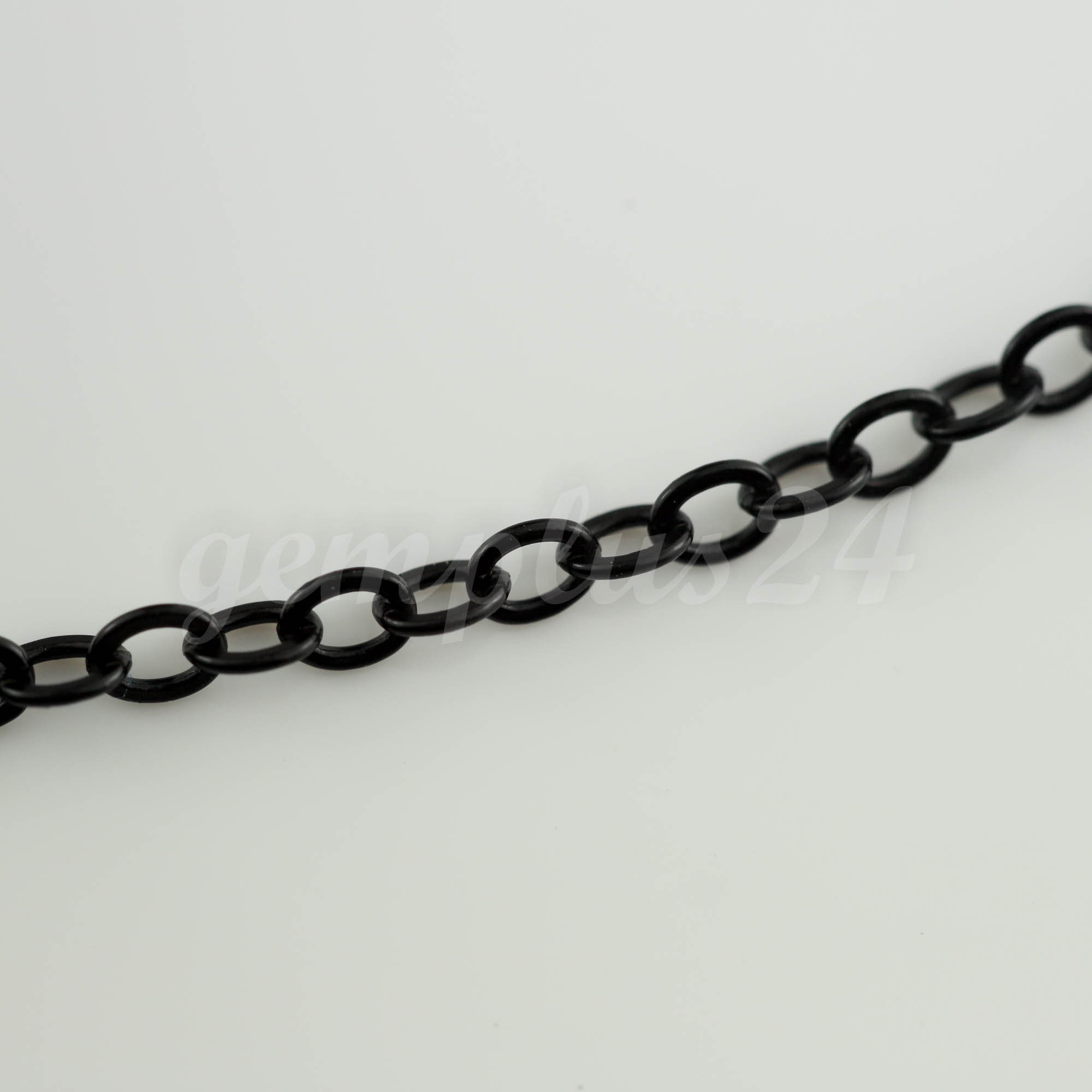 100 feet of Black Finished Flat Cable Chain 3x3mm Solder | Etsy