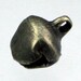 100 Pcs Antique Brass Finished Bell Drop/charm - 8mm - Etsy