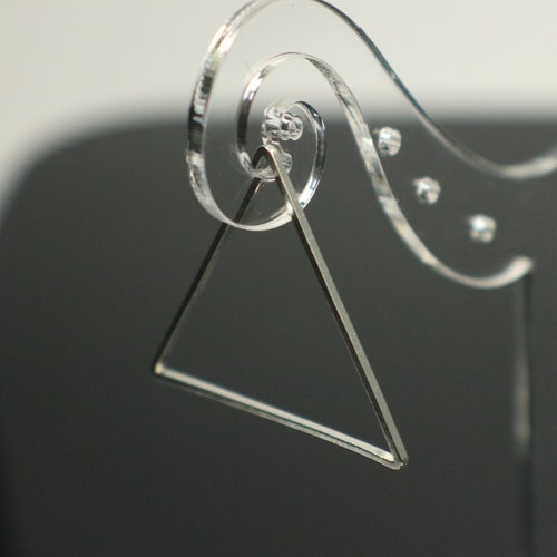 25 Pcs Sterling Silver Plated Triangle Links 20mm X 1.0mm - Etsy