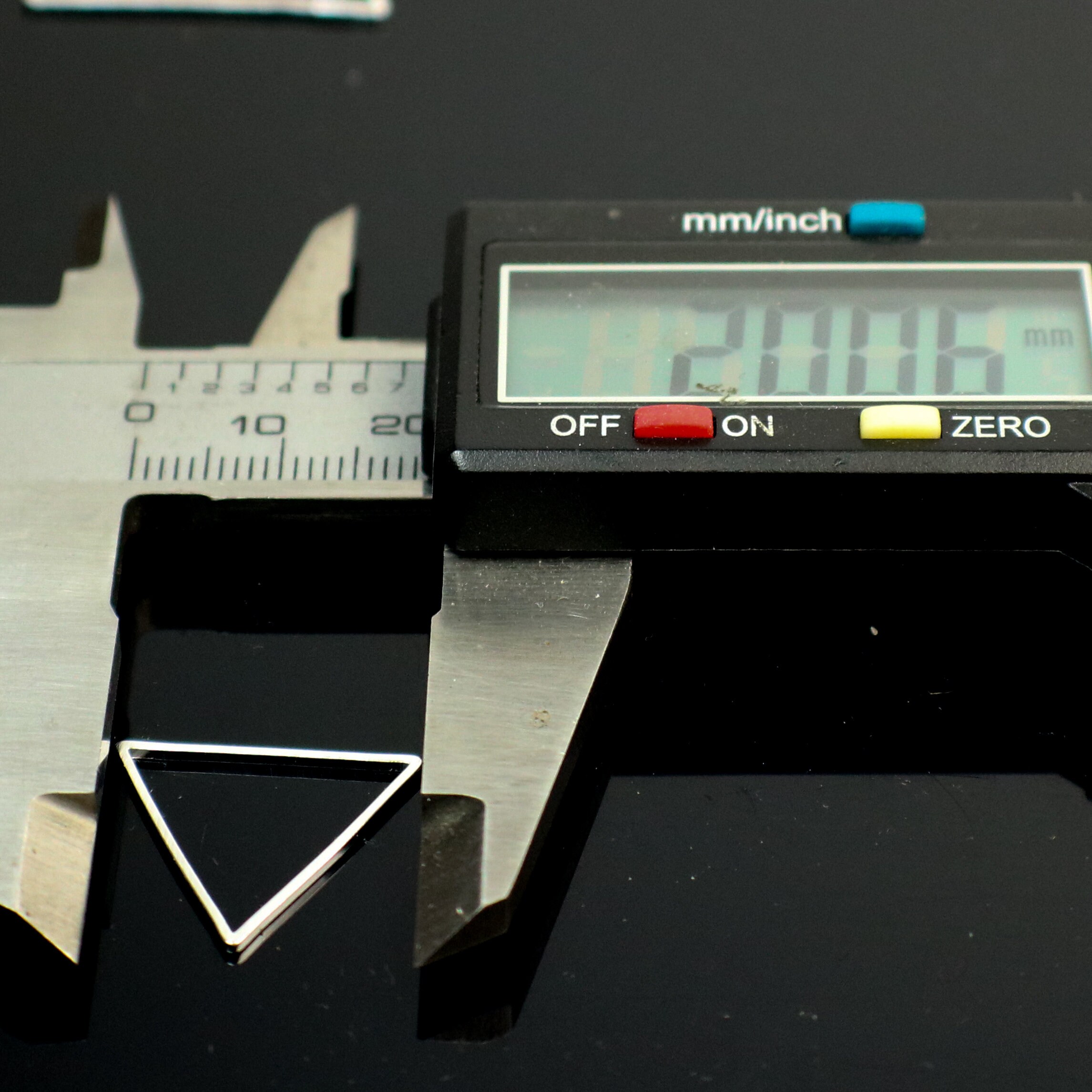 25 Pcs Sterling Silver Plated Triangle Links 20mm X 1.0mm | Etsy