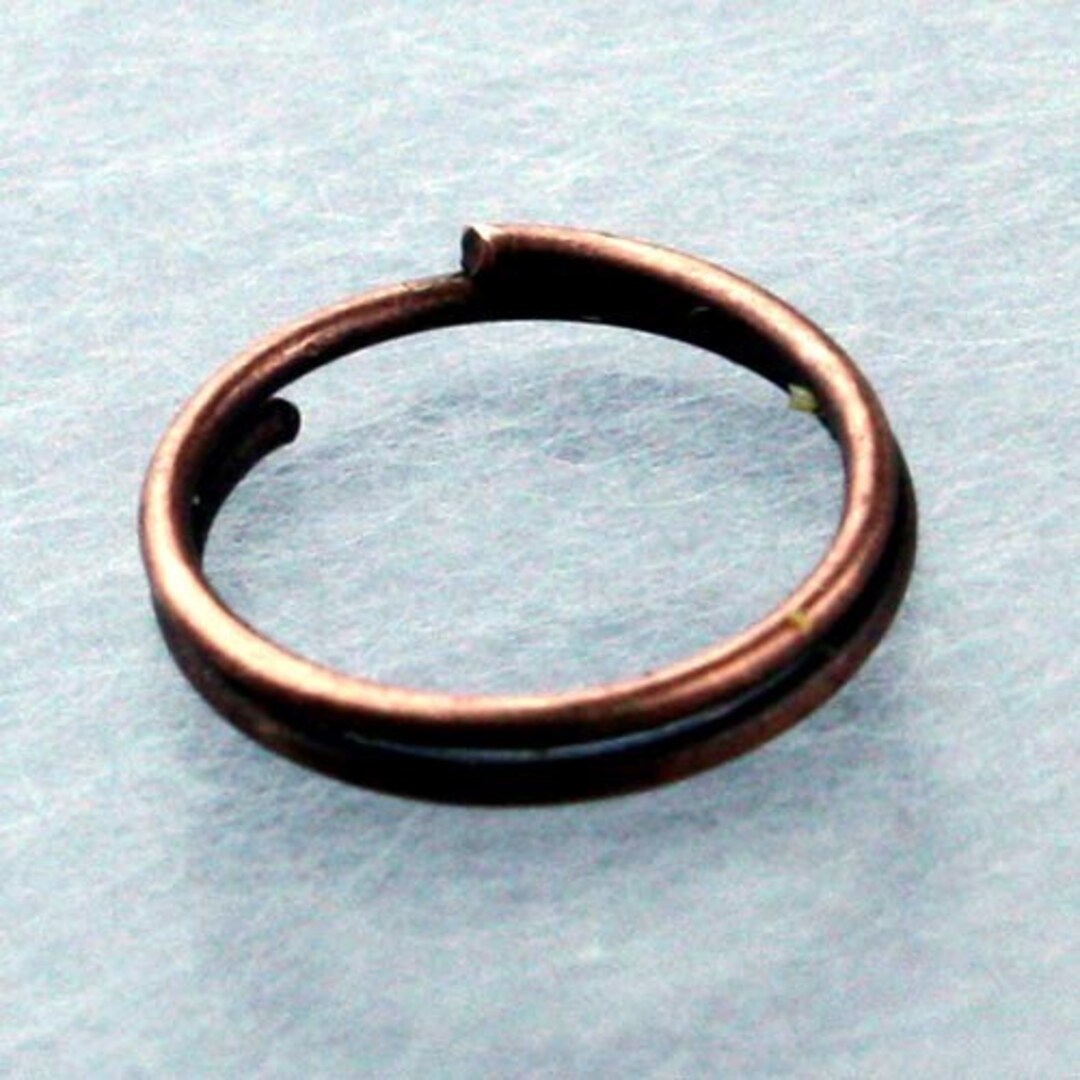 200 Pcs of Antique Copper Finished Split Rings 10mm - Etsy