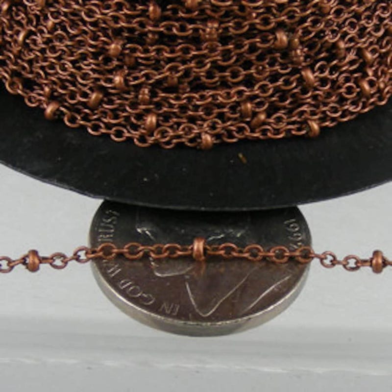 2.0 Mm Copper Chain Bulk - Etsy