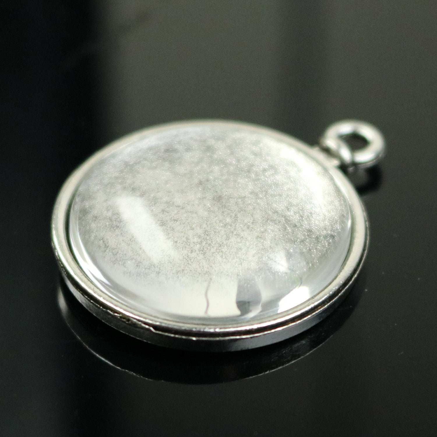 Pendant TIME Bezels With GLASS Magnifying Domes Cabochon 5 | Etsy