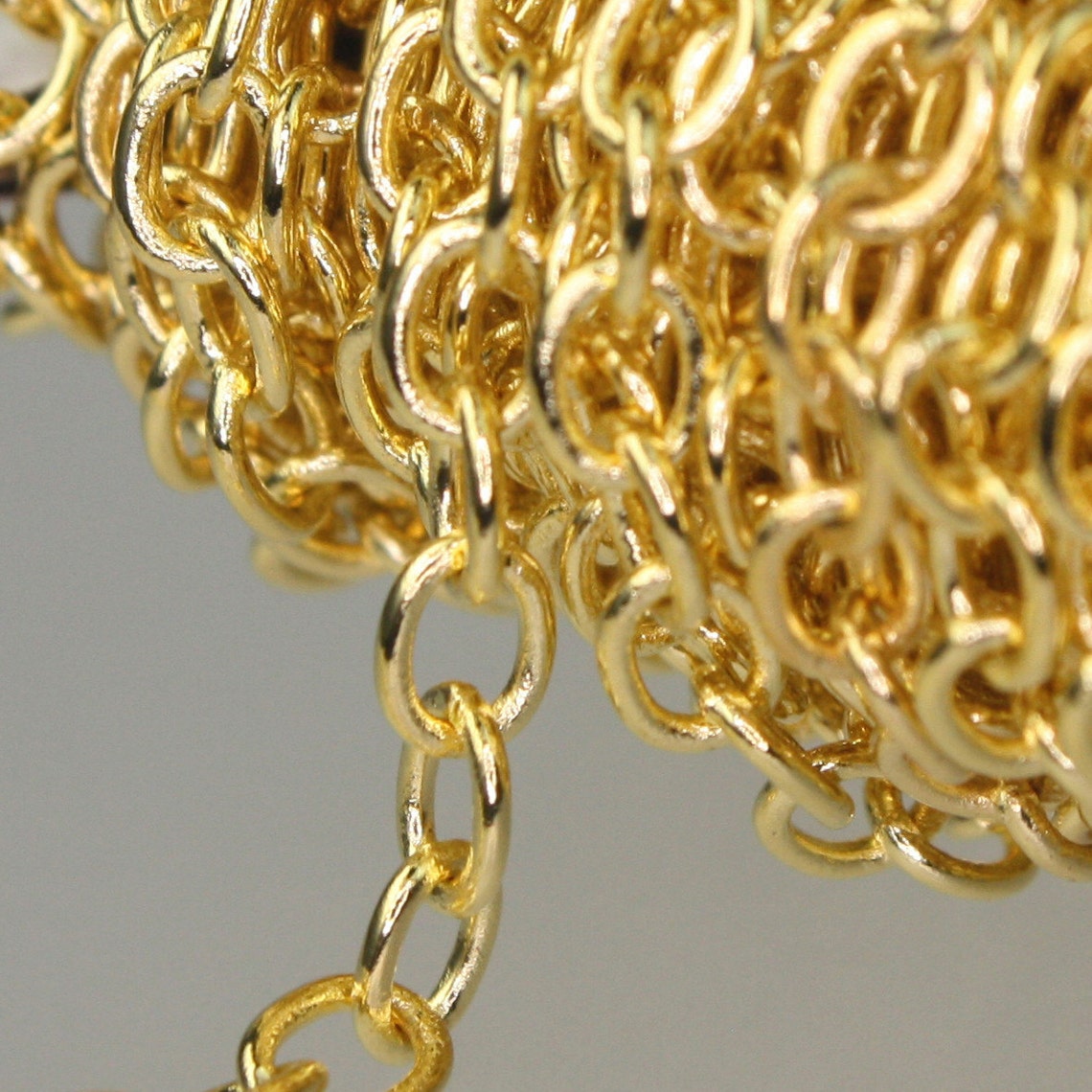 100 Feet Gold Plated SOLDERED Thick Big Chunky Cable Chain | Etsy