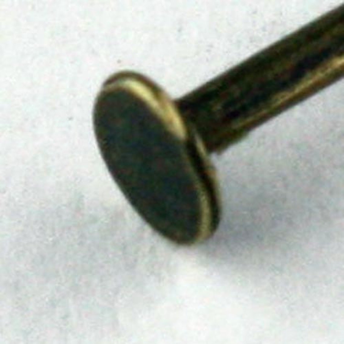 250pcs of Antique Brass Finished Big Head Heavy Head Pin - Etsy