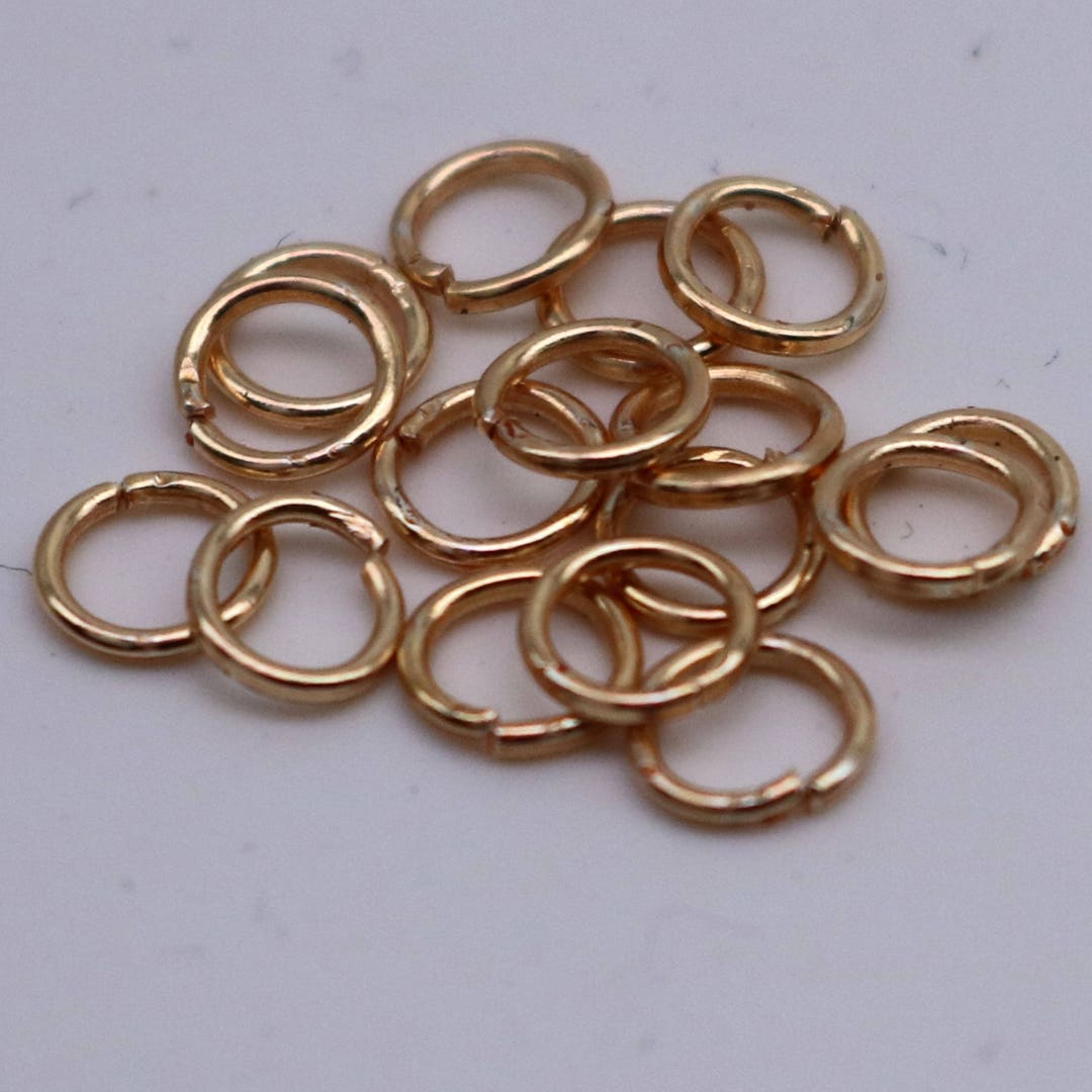 100 Pcs 5mm Jump Rings, TARNISH Resistant Tarnish FREE Anti Tarnished ...