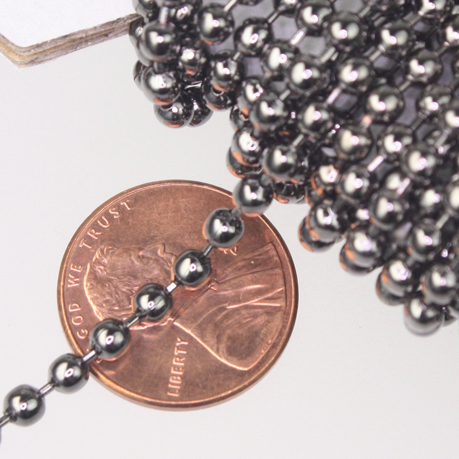 10 Ft Spool of Gunmetal BIG Ball Chain 3.2mm With 5 | Etsy