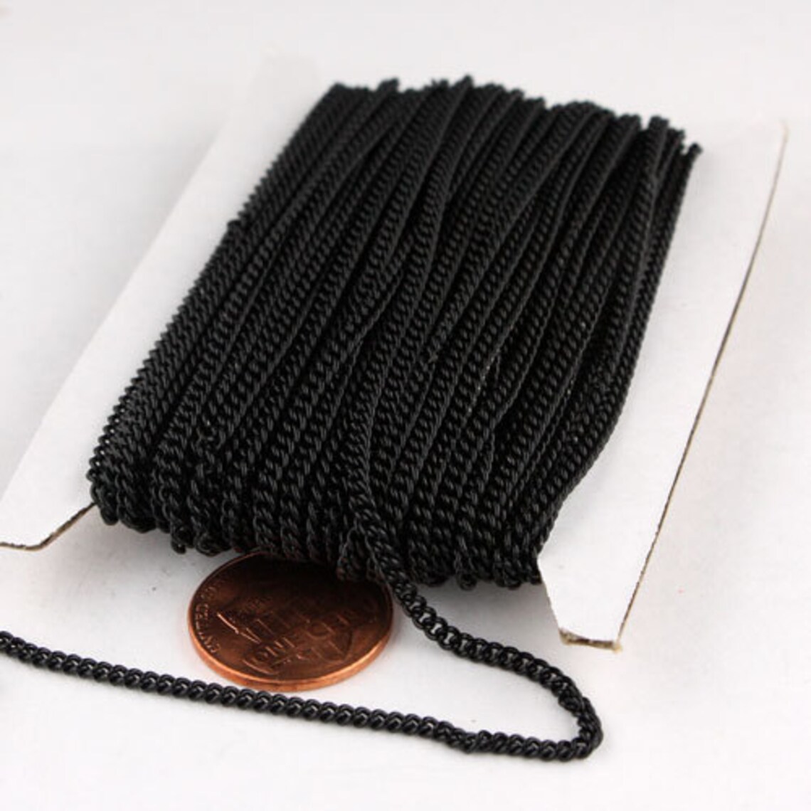 100 Ft Black SOLDER Curb Chain 2.1mm SOLDERED Ship From | Etsy